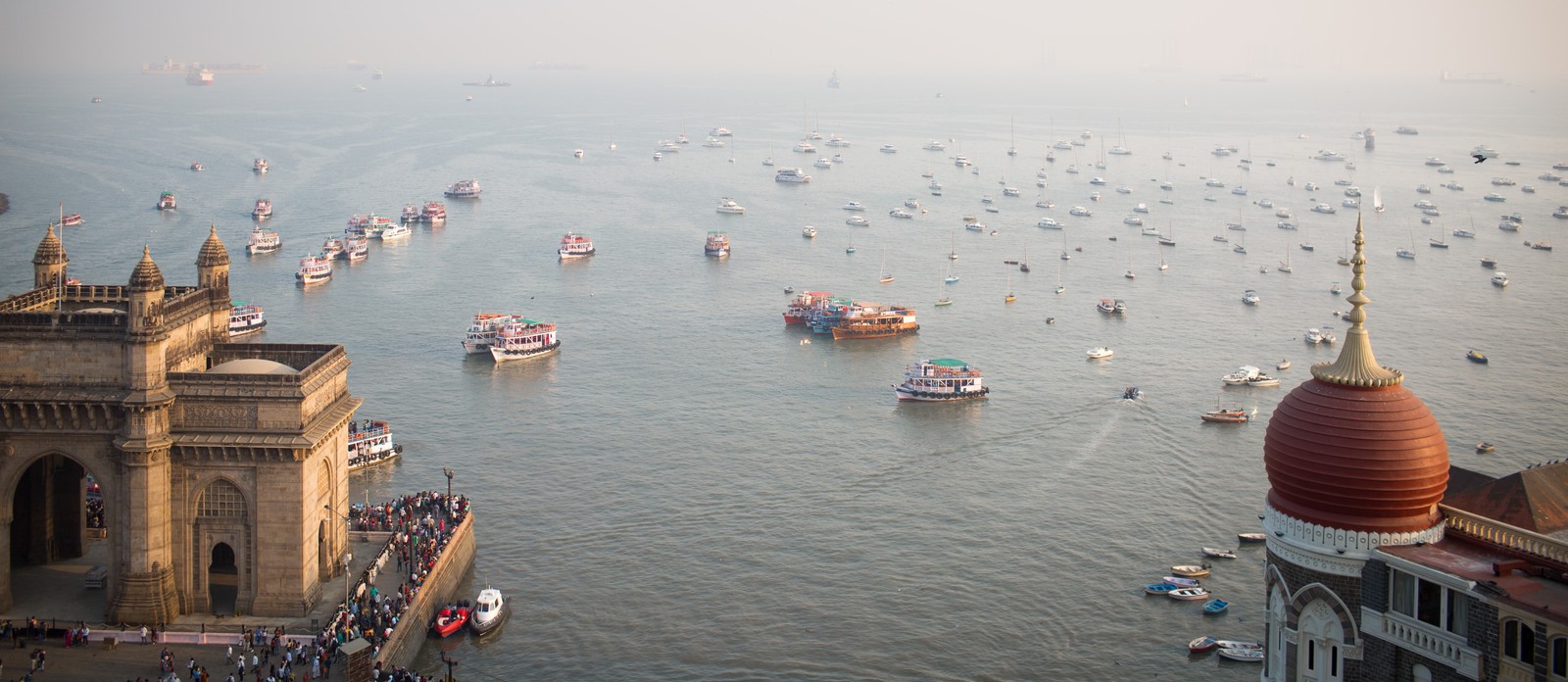In which country is the harbor city of Mumbai?